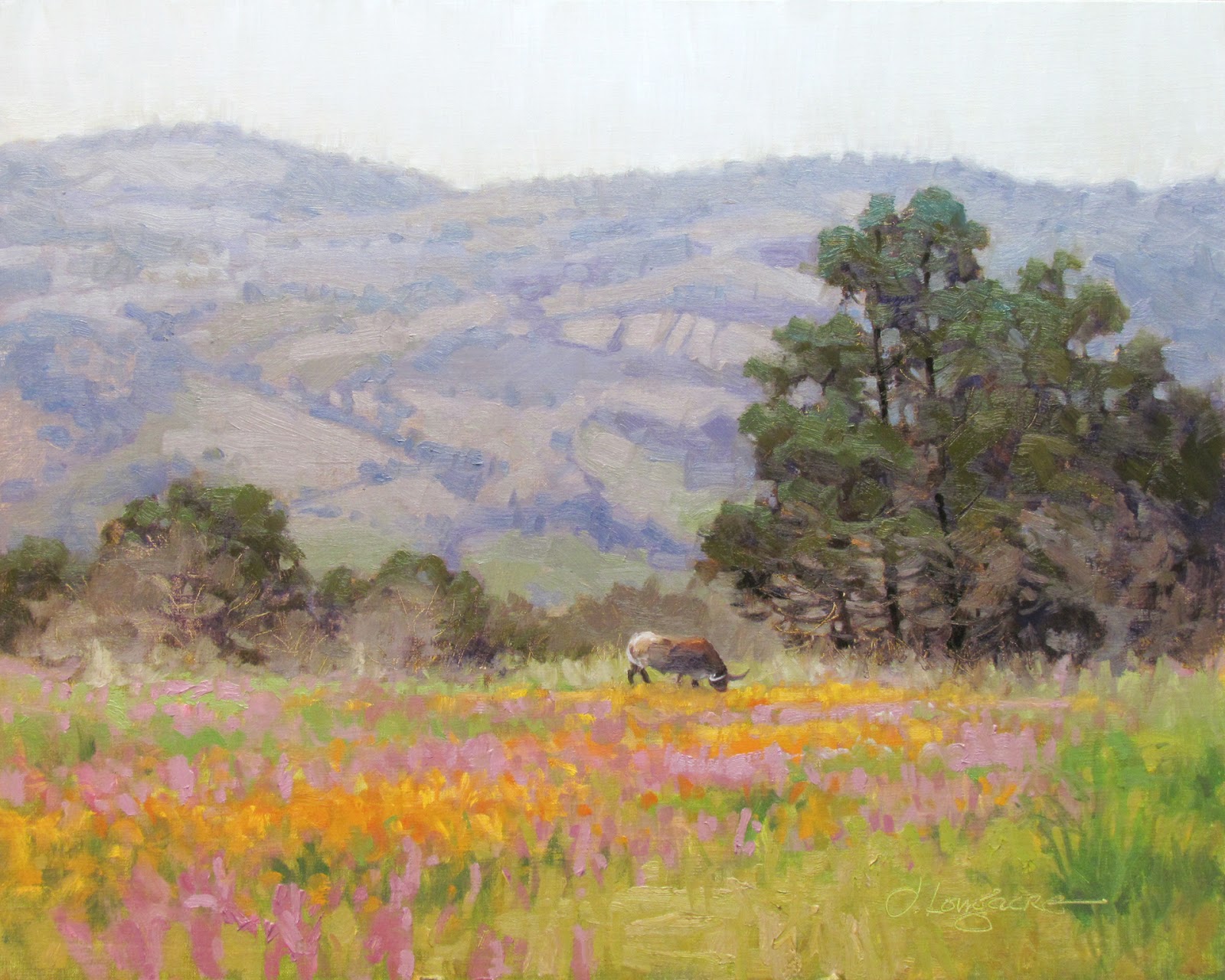 Plein Air Artists International: "HILL COUNTRY PASTURE" – plein air and ...