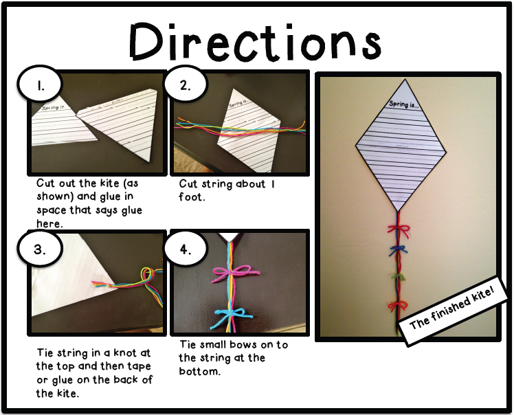 Buzz Into Kinder: Kite- A Craftivity!