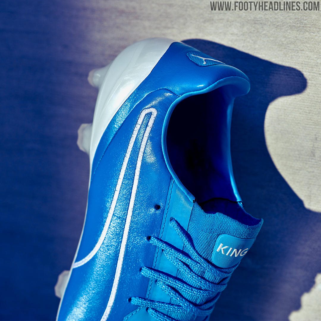 Guardiola Boots - Luminous Blue Puma King Platinum Boots Released ...
