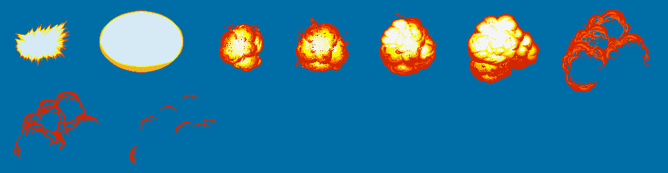 Sprite Fx: Sprites Explosions