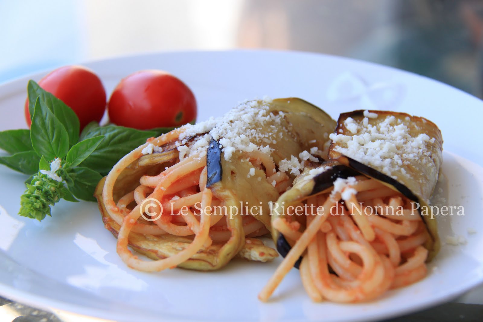 Le semplici ricette di Nonna Papera: INVOLTINI DI SPAGHETTI