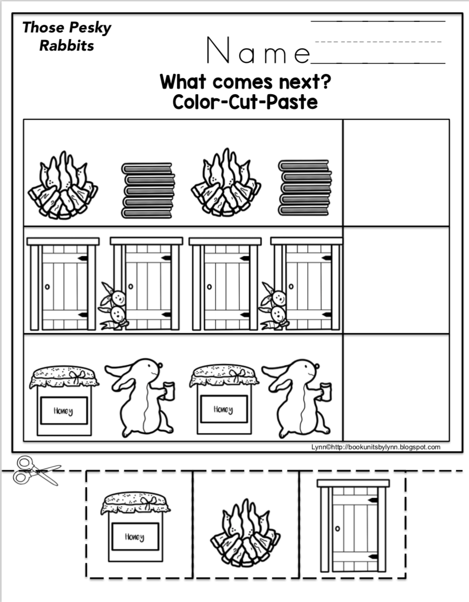 THOSE PESKY RABBITS BOOK UNIT ~ Book Units by Lynn