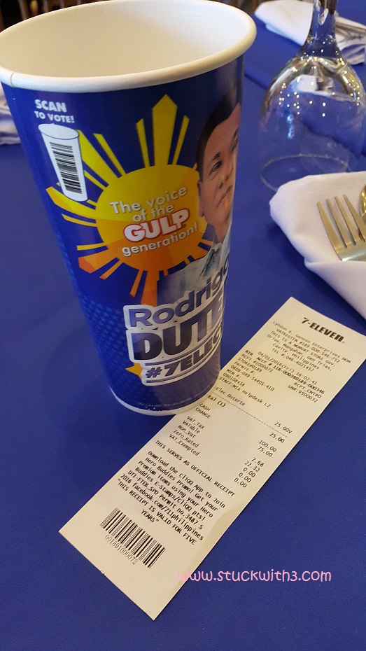 Gulp and Vote The Fun Way with 7-Eleven's #7Election GULP® cups - Erica YuB