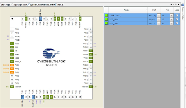 TRY의 MCU 세상: [PSOC] PSOC5 1분만에 USB 부트로더블 APP 만들기.