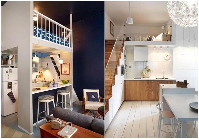20 Small Places Where You Can Set Up Inspiring Kitchen - Handy DIY