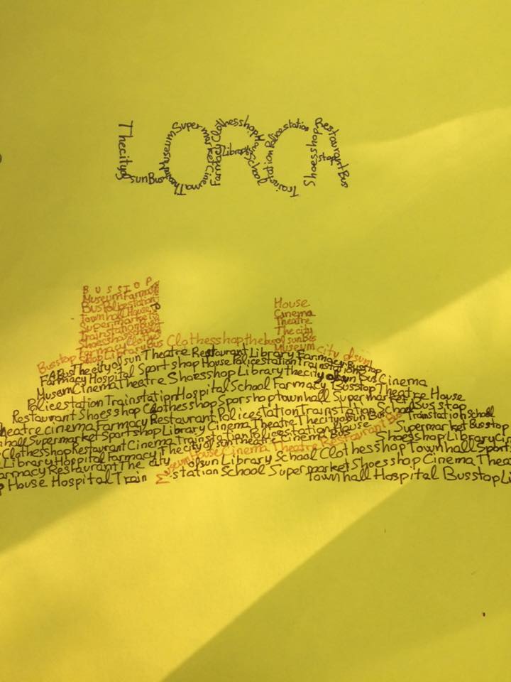 OUR ENGLISH CLASS: Word clouds about our city