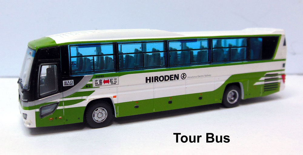 Tokyo in N Scale: Modeling Japanese Buses