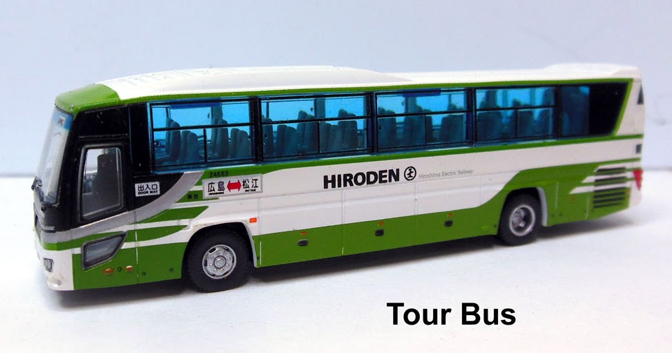 Tokyo in N Scale: Modeling Japanese Buses