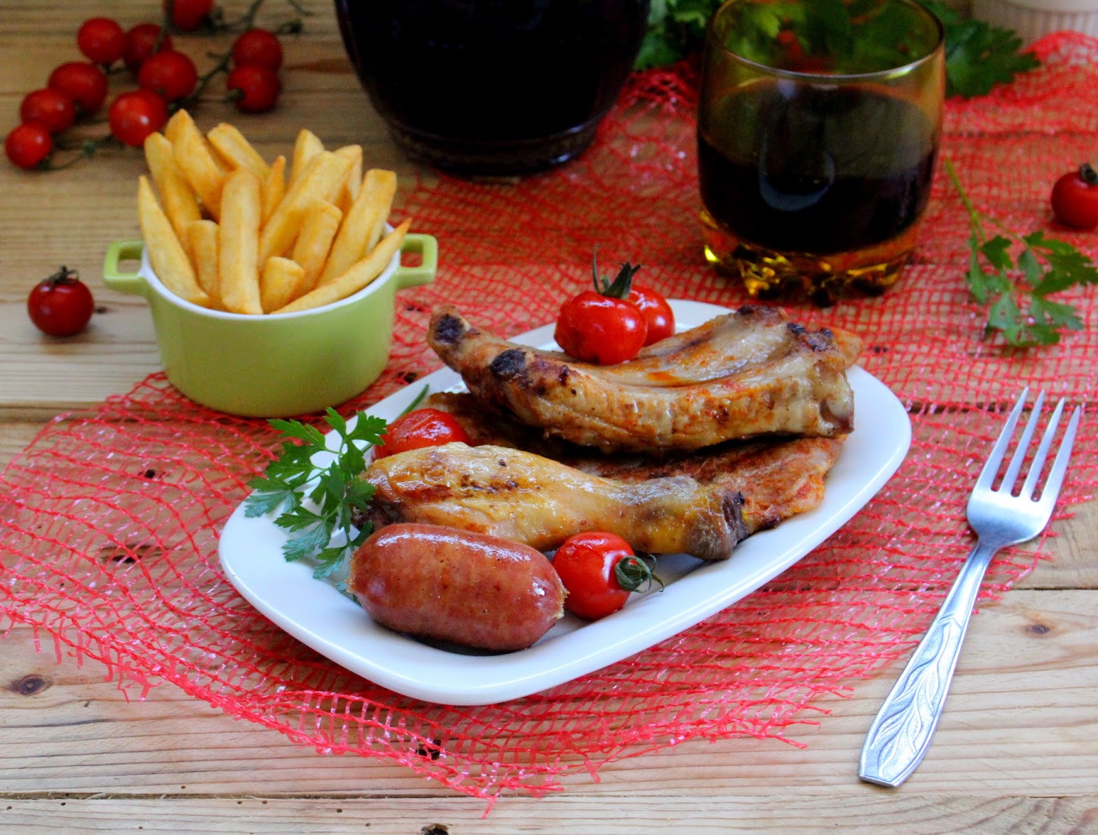 Nárwen's Cuisine - Sabores do Mundo : Grelhada Mista