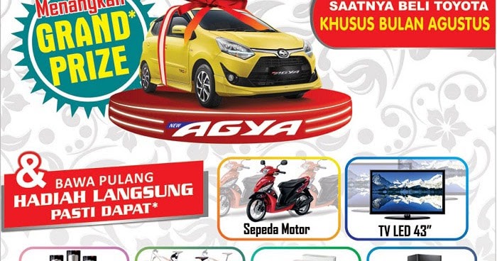 Nasmoco Merdeka - Menangkan Grandprize Toyota New Agya | NASMOCO TOYOTA ...