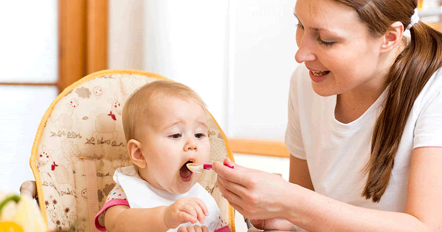 Feeding of children under one year old | Health and Information ...