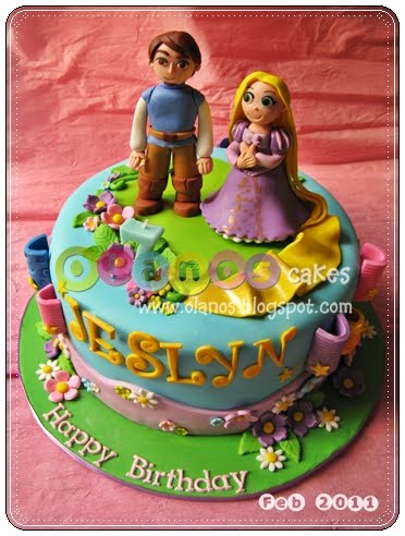 Olanos: Rapunzel Theme Birthday Cake for Jeslyn