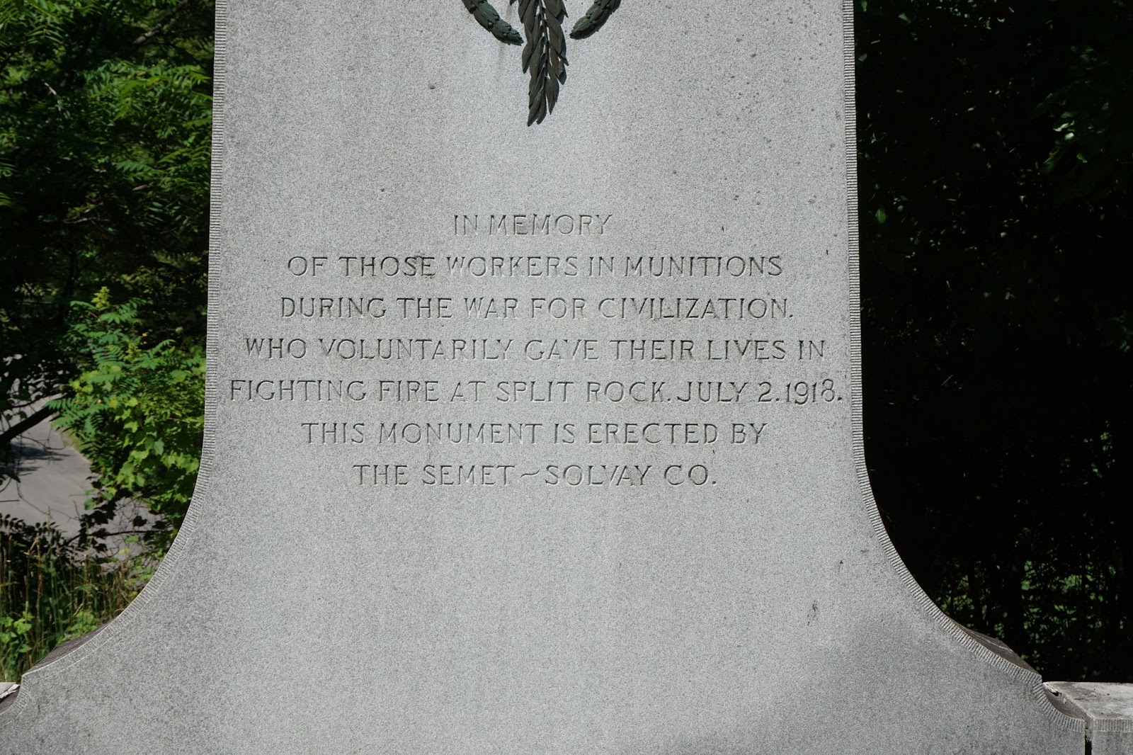 My Central New York: A Little Known Reminder of World War I: The Split ...