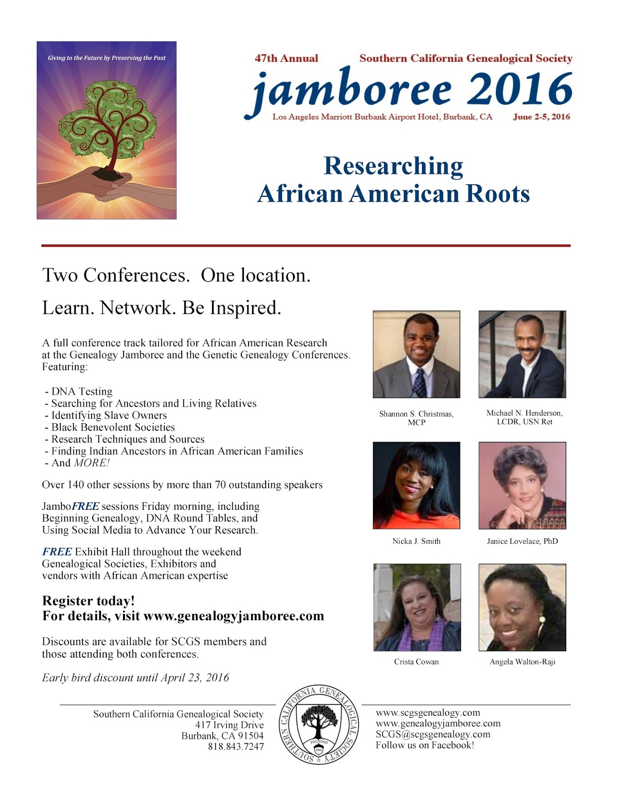 Genealogy Jamboree Blog: Jamboree 2016: Researching African American Roots