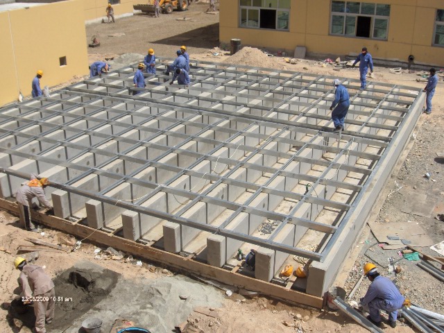 WATER TANK: Concrete Foundation(Plinths) for GRPTANK / SMCTANK
