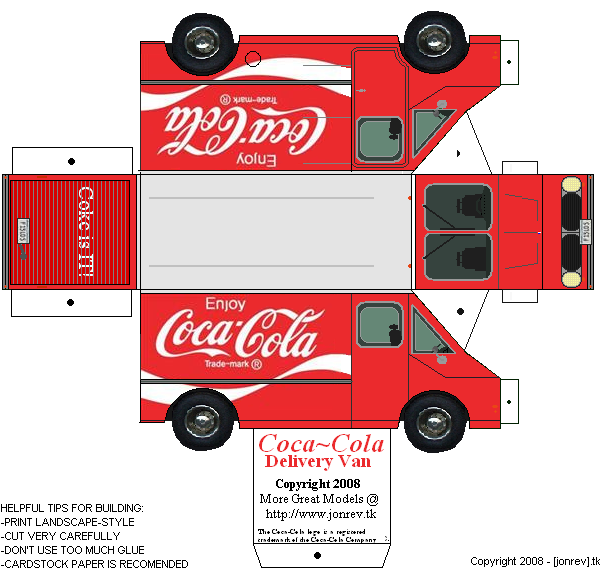 Autobuses armables de papel - Imagui