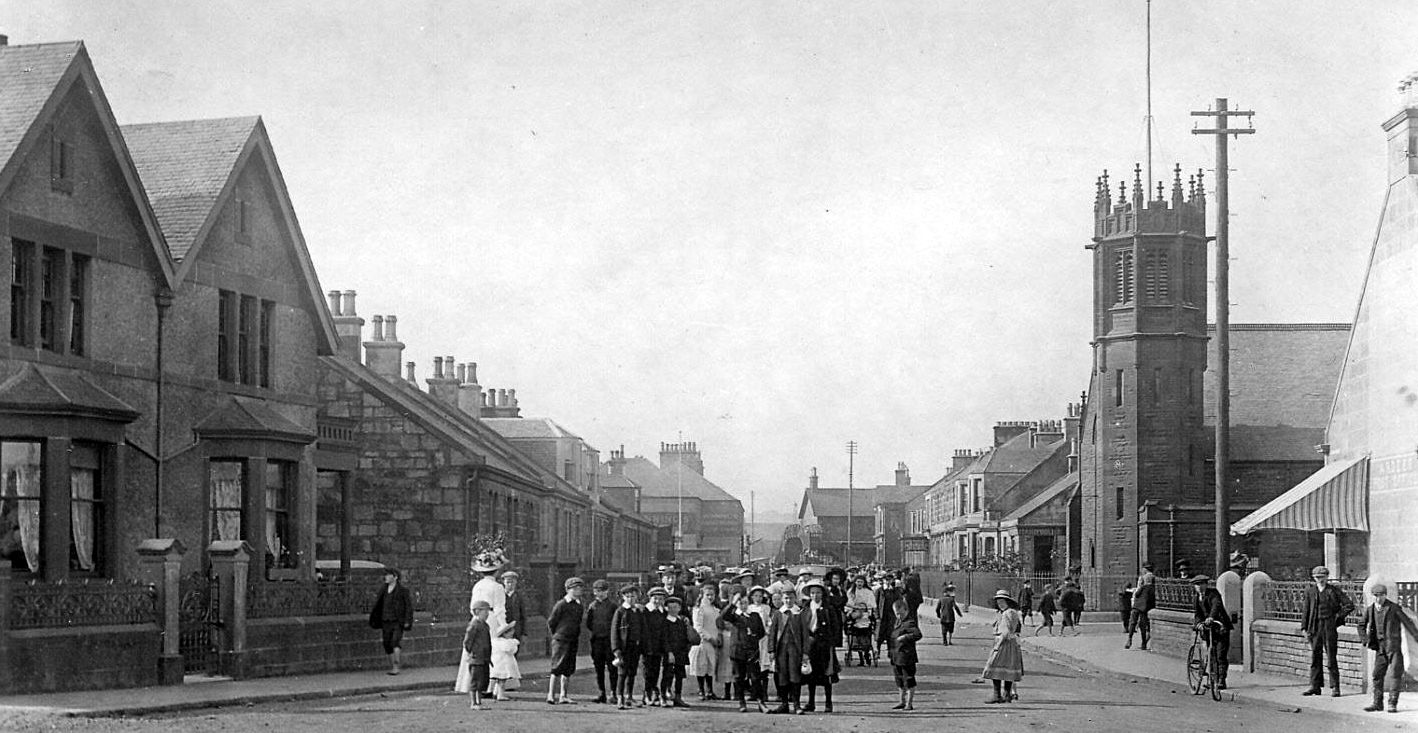 Tour Scotland: Old Photographs Stevenston Scotland