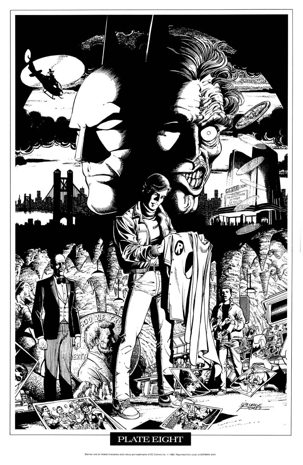 DC Comics of the 1980s: 1989 - Batman Portfolio by George Perez