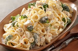 La Cocina de Palas: Pasta Alfredo con Pollo y Brócoli
