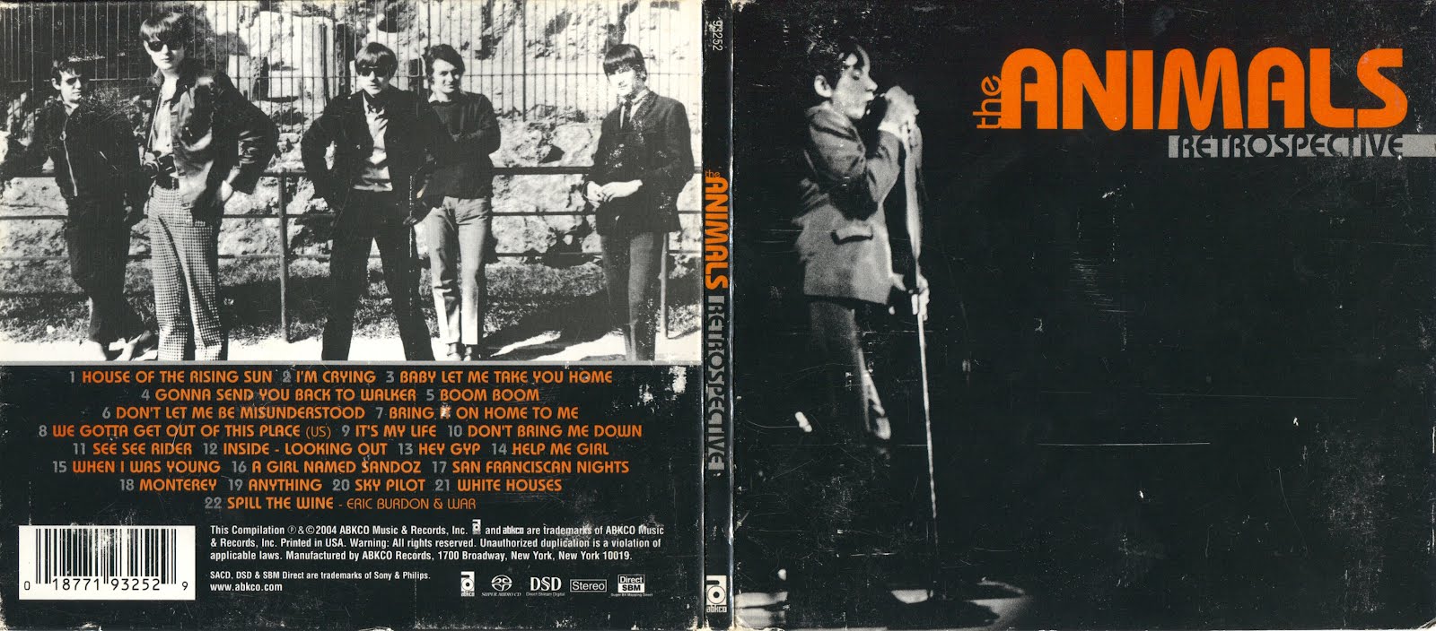 The Animals - Retrospective (SACD-rip): shellworks — LiveJournal