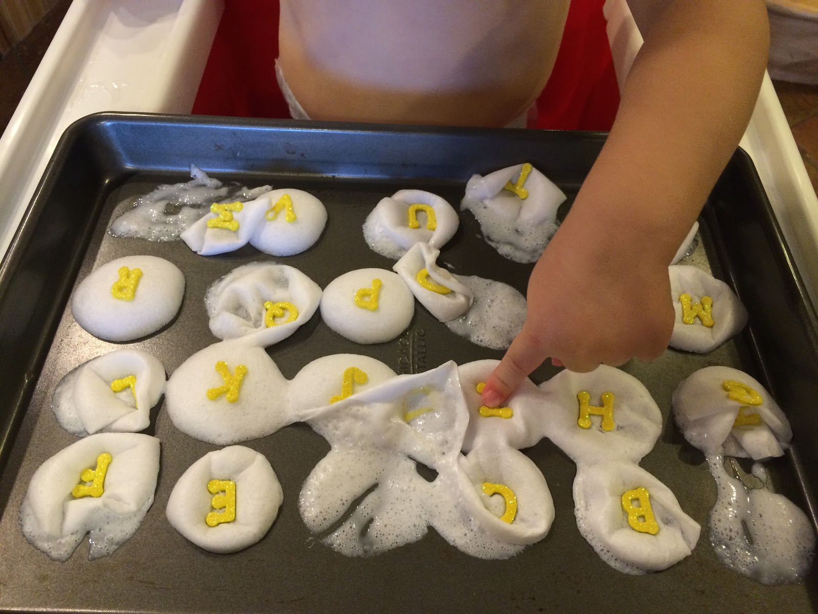 Letter Q: Letter Squish, Songs, Books, Handprint Art (Day 1)