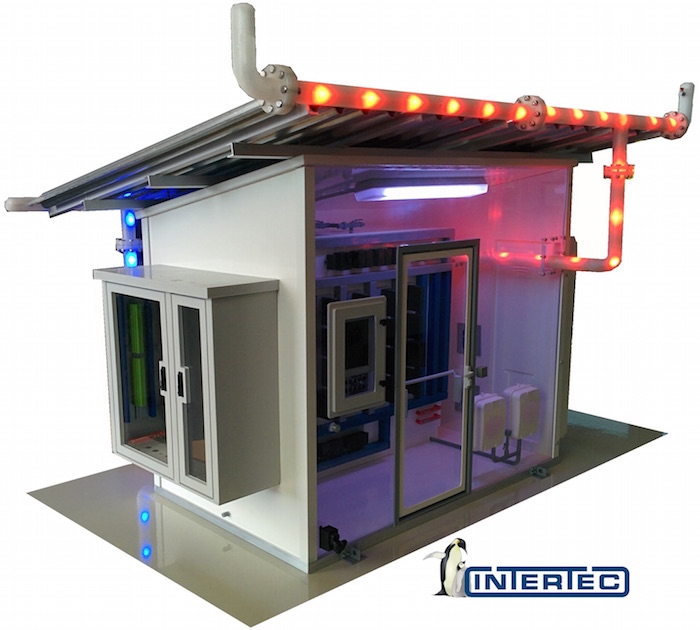 Read-out Instrumentation Signpost: Advanced outdoor shelters