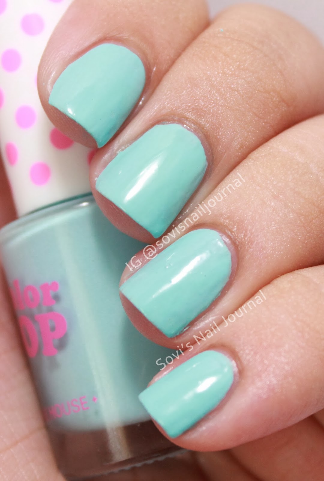 Sovi's Nail Journal: Etude House Color POP Nails Swatches and Review