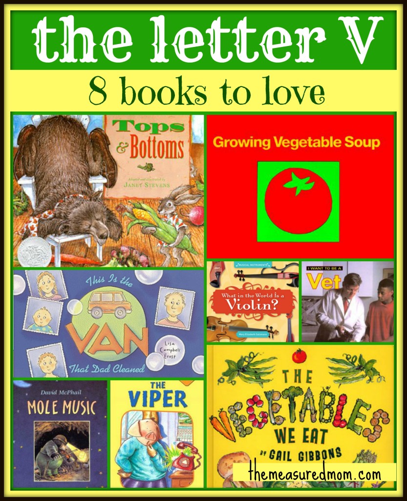 Letter V: Vegetable Letter Garden, Songs, Handprint Art (Vulture), Booklist
