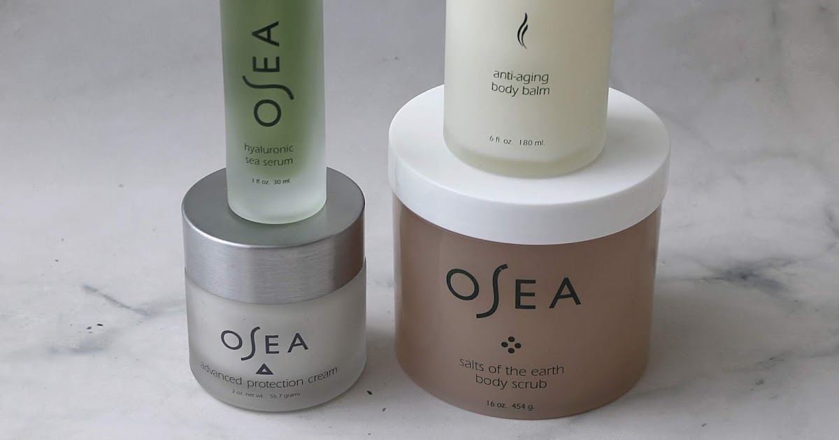 OSEA Seaweed Face and Body Care | Natural Skincare Review | Natalie ...