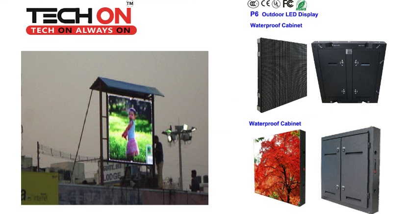 Techon Led: P6 Outdoor Led Video wall
