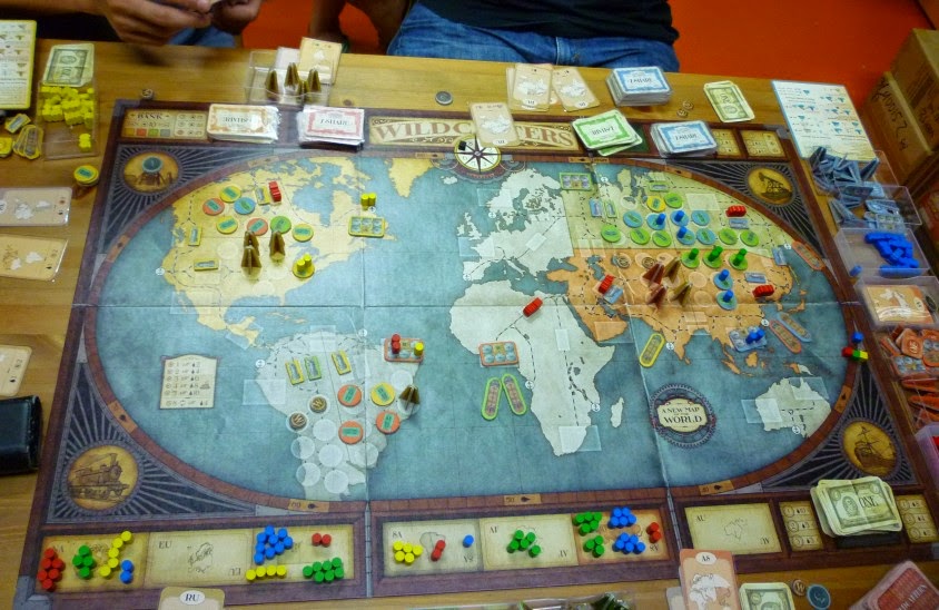 Hiew's Boardgame Blog: Wildcatters