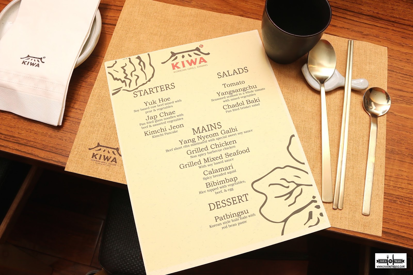 KIWA: Authentic Korean Grill in Solaire Hotel Manila | Food In The Bag