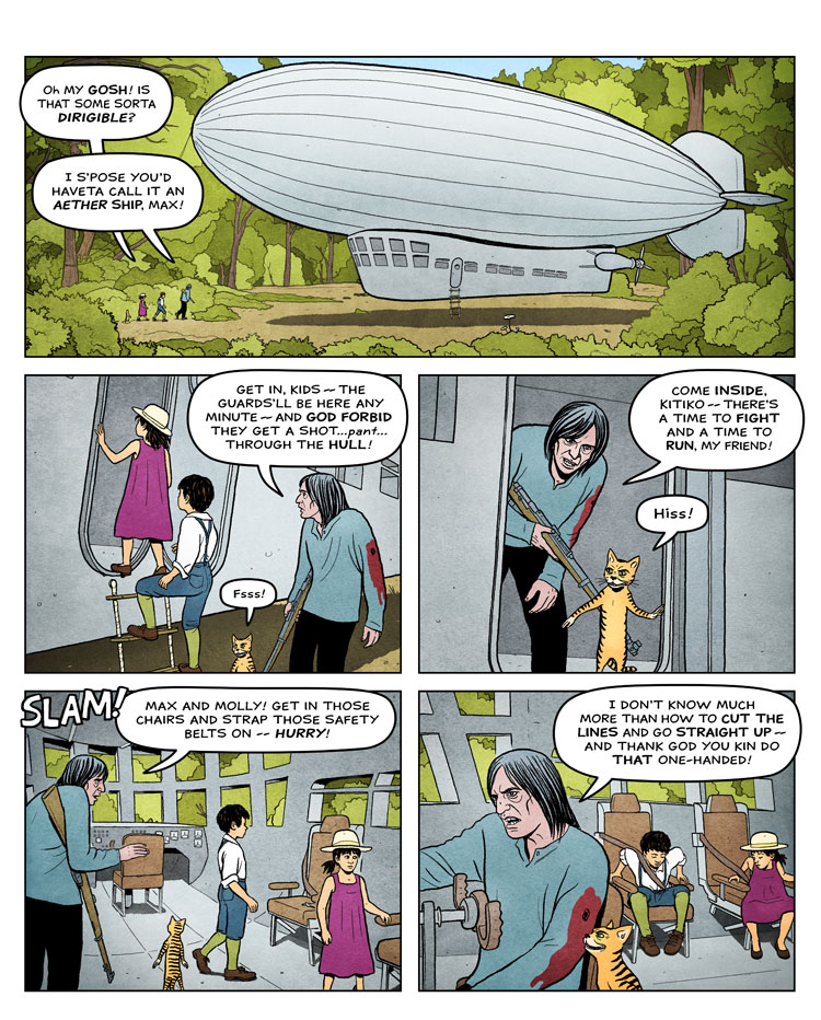 Kevin Mutch: The Moon Prince Page 60: A Time to Run