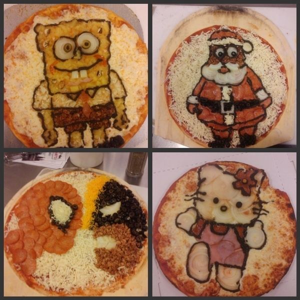 Simply Creative: Fancy Pizza Art