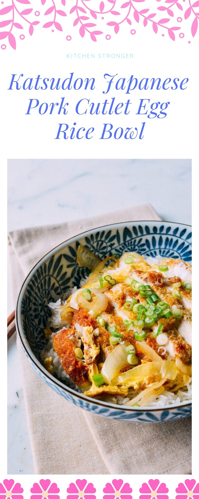 Katsudon Japanese Pork Cutlet Egg Rice Bowl
