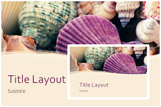 Shell PowerPoint template 1
