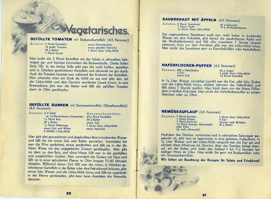 Altes und Neues von Bernd Nowack, Dessau: Altes: Libby´s Milch die sahnige