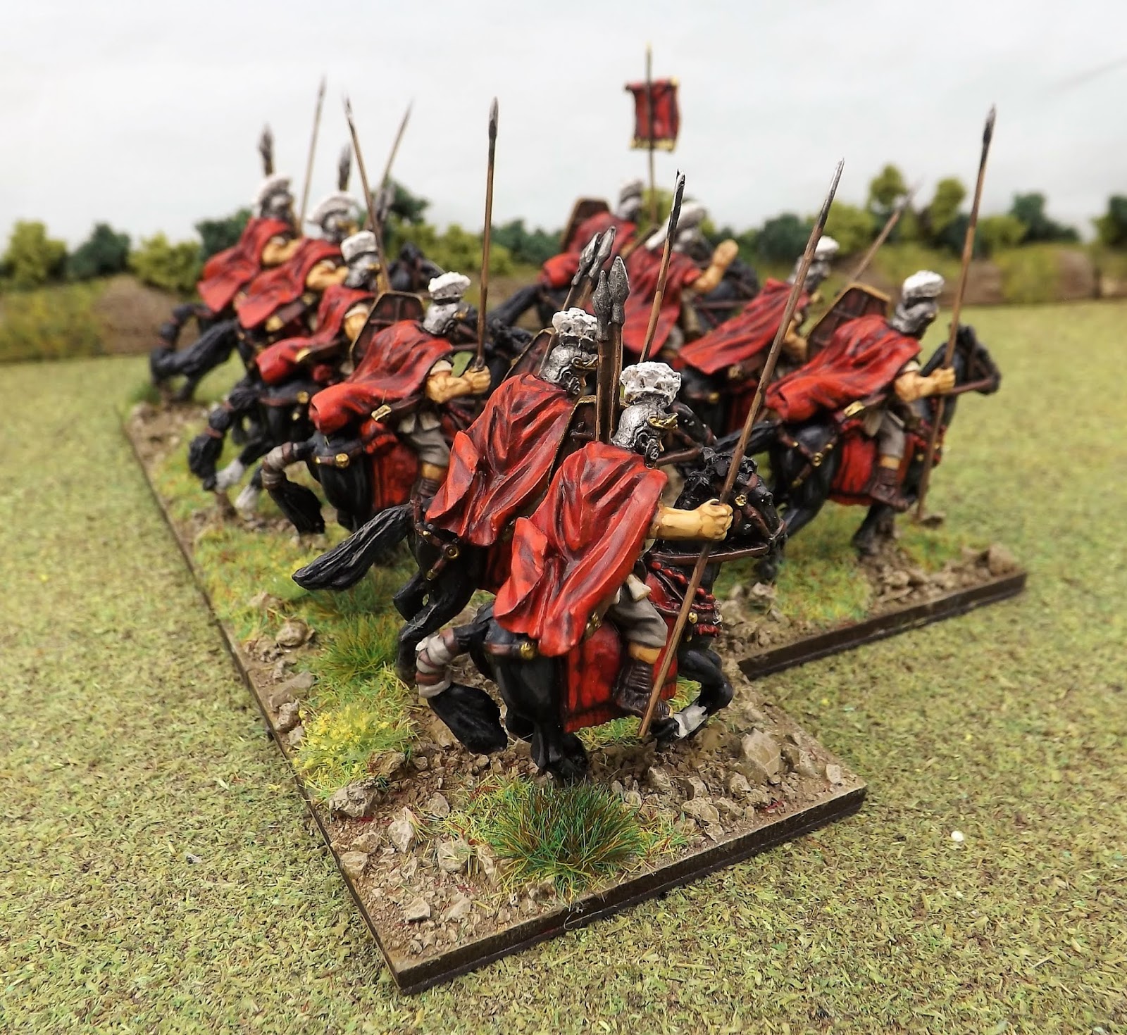 JJ's Wargames: Roman Praetorian Guard Cavalry and Supply Wagons