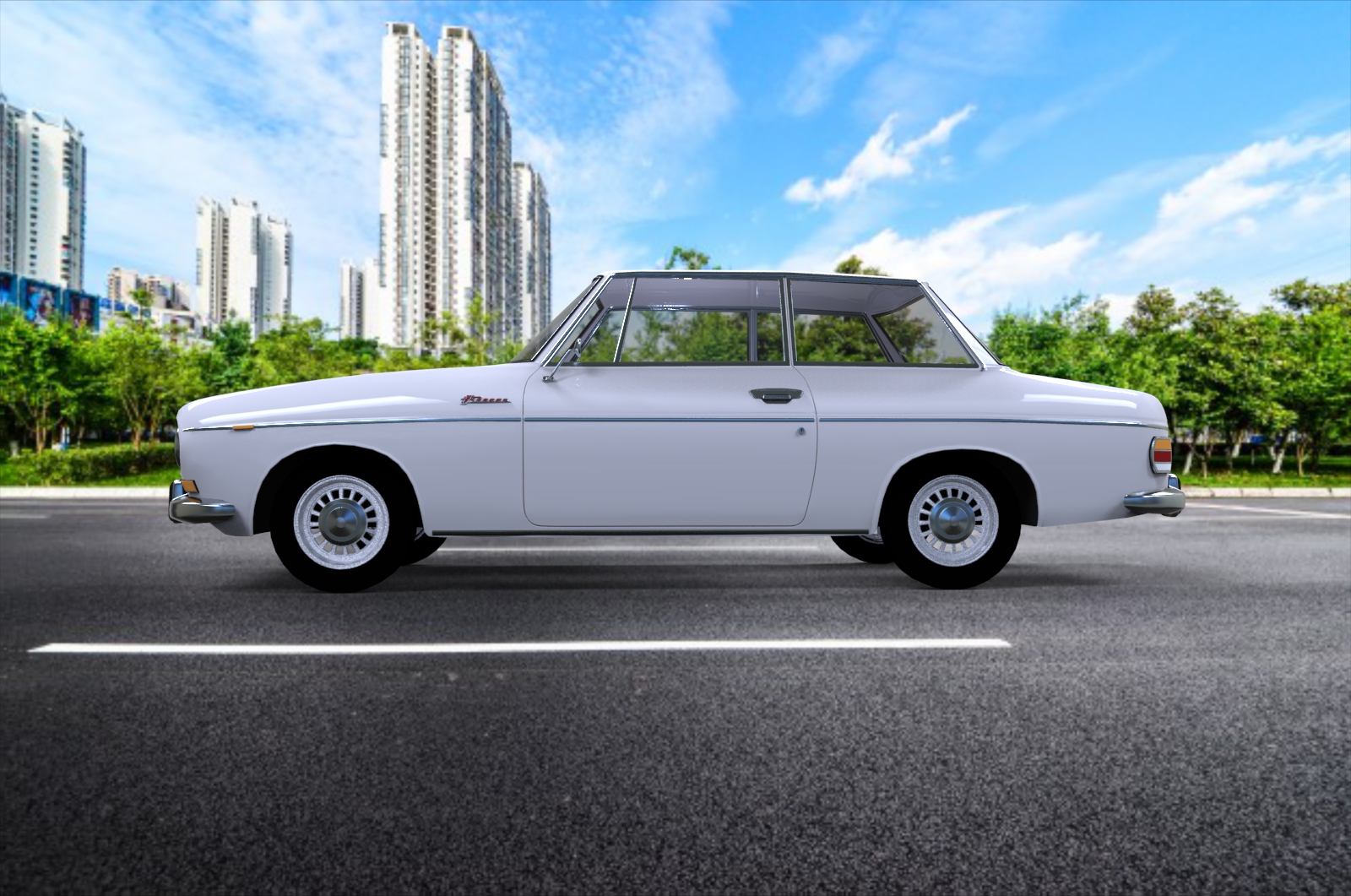 DKW-Vemag Fissore 1965 - Exterior concluído e Renders ~ CLASSICS 4EVER