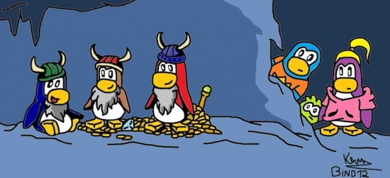 Echo006 In Club Penguin: Club Penguin Fan Art