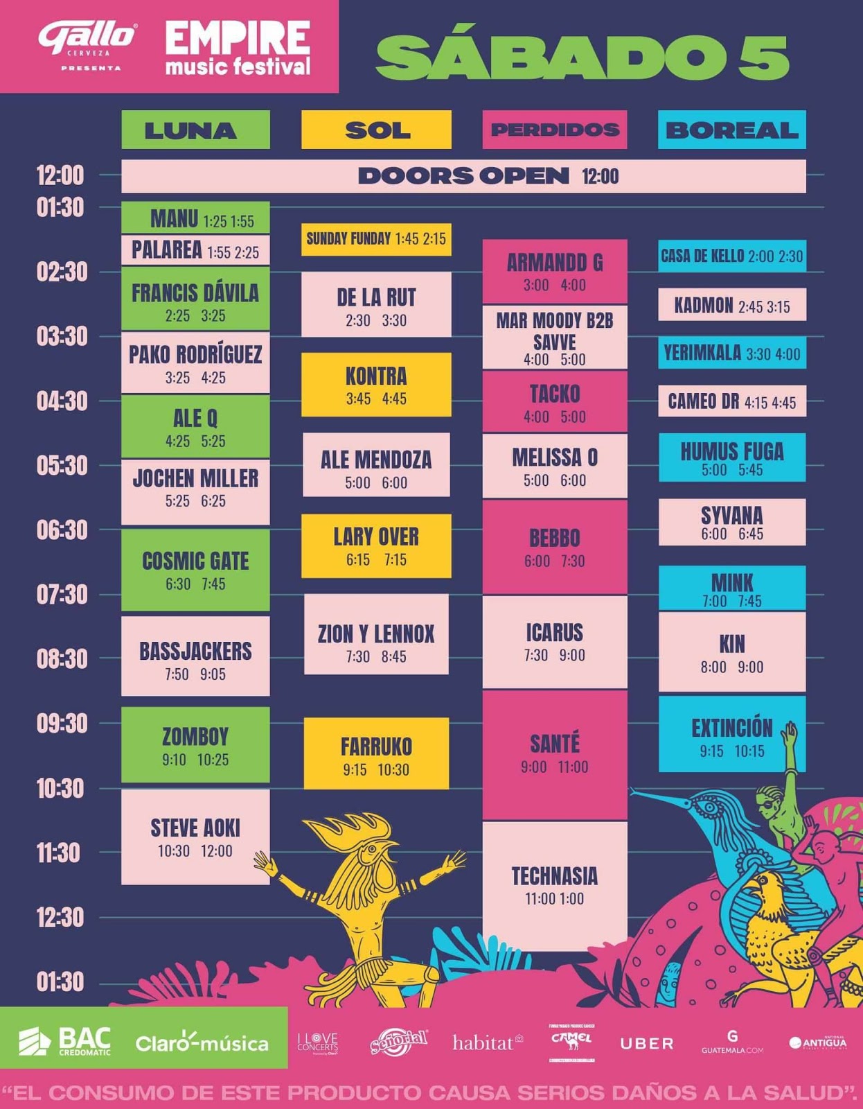 Por quinto año consecutivo, Cerveza Gallo presenta EMF edición 2018 # ...