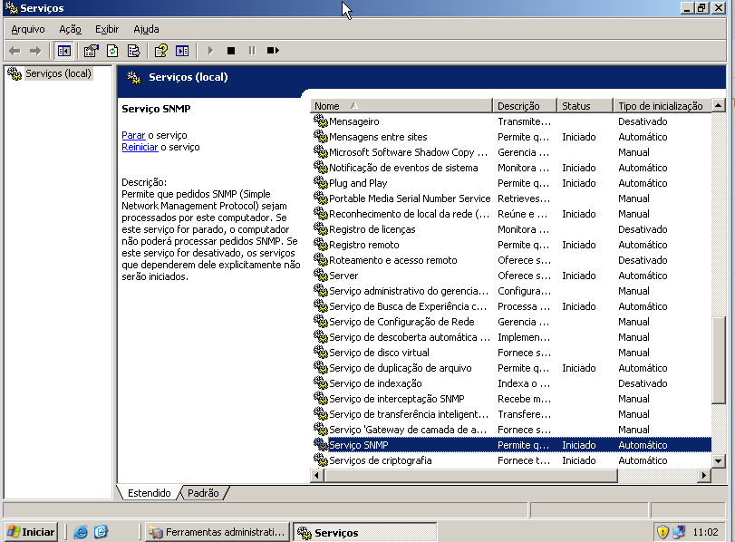 Gráfico de Windows 2k3 no Cacti ~ Paulo Roberto