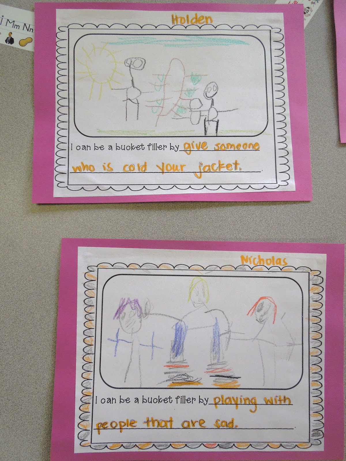 Miss Jones' Kindergarten Class: We are Bucket Fillers!