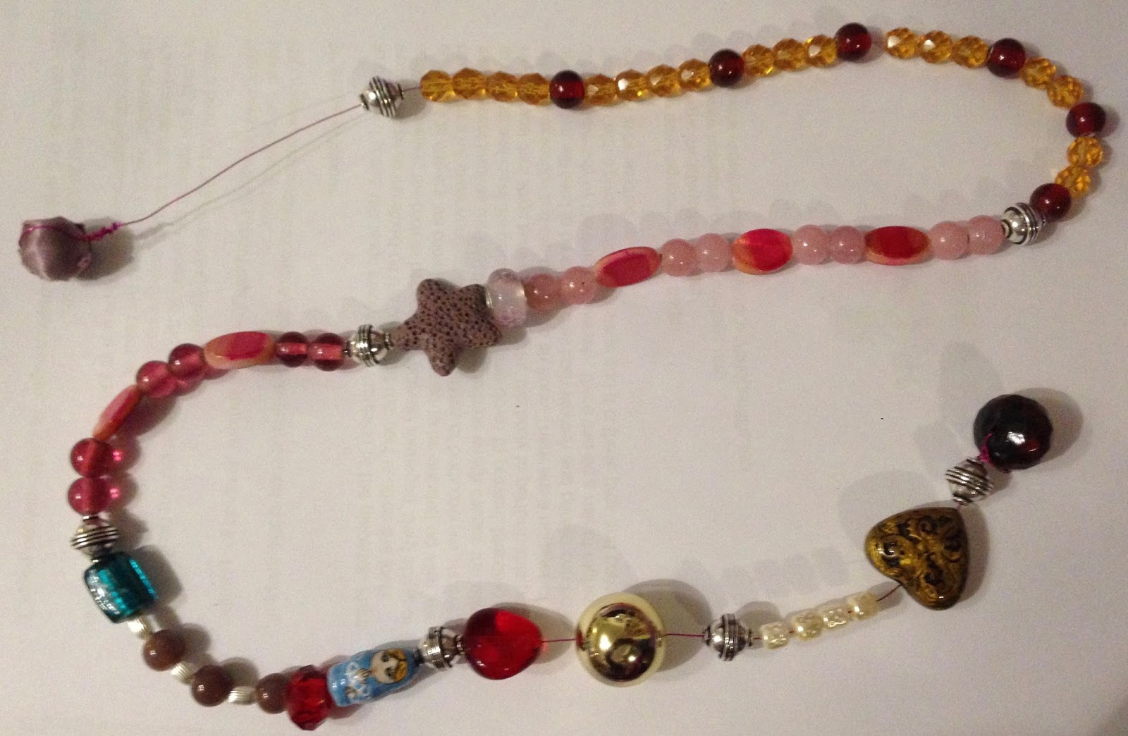 Doula Mama Baba: Labour and birth bead line