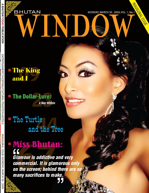 Dynamic Designs: Bhutan Window Magazine Cover