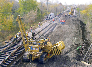 Industrial History: MoW: Sidebooms or sidewinder (a dozer with a boom ...