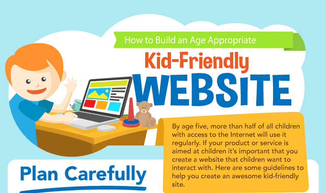 How To Build an Age Appropriate Kid-Friendly Website #Infographic ...