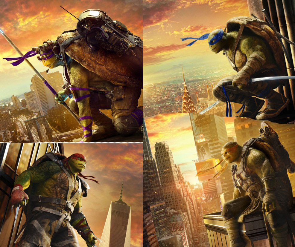 Teenage Mutant Ninja Turtles 2016 Poster