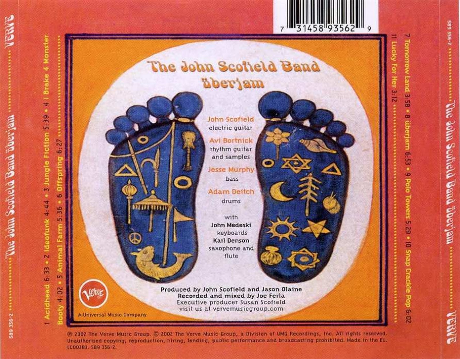 Jazz Libre: John Scofield : Uberjam (2002)