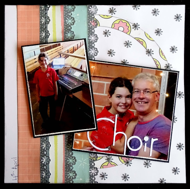 Julie's Papercraft: Choir Layout